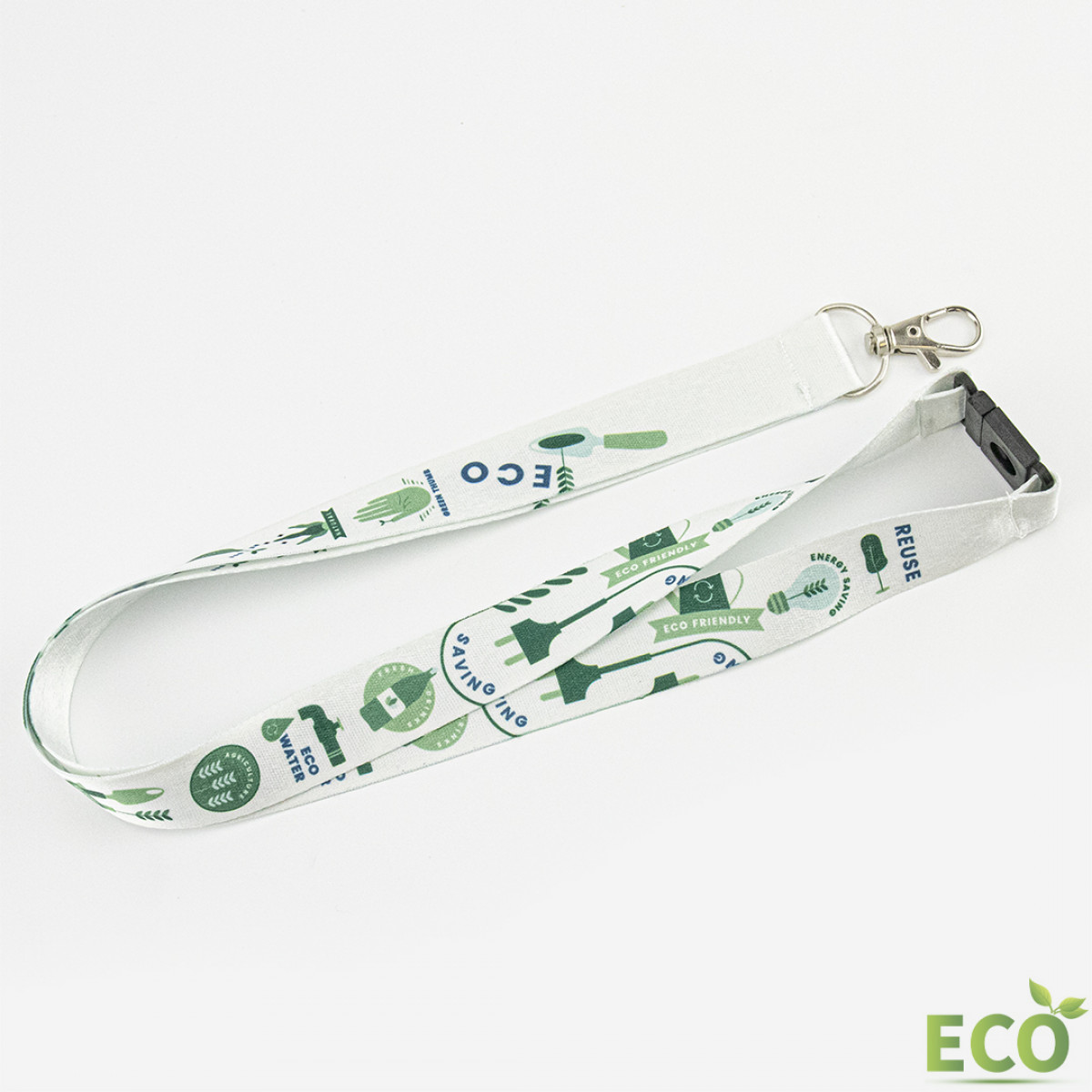 Cordoncini porta badge ecologici con sgancio di sicurezza | www.euroko.it