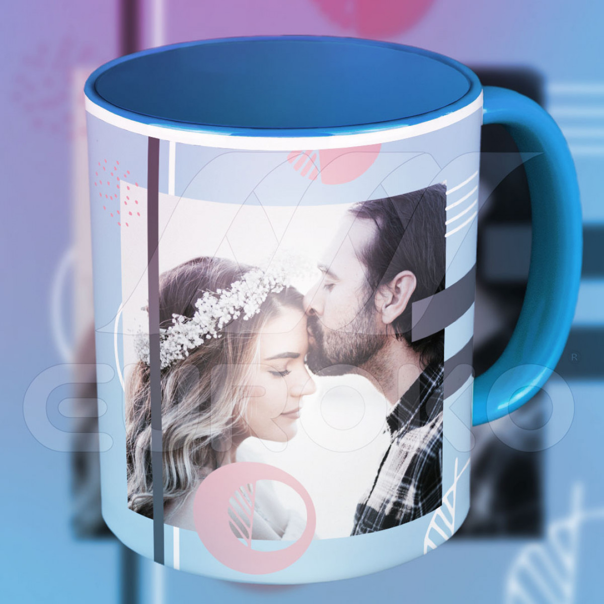 Tazze fotografiche colorate | www.euroko.it